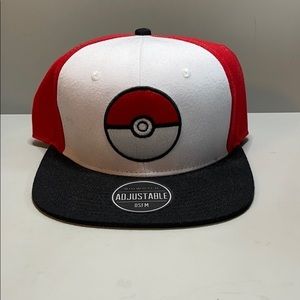 Bioworld | Accessories | Bioworld Pokemon Pokeball Adjustable Hat ...
